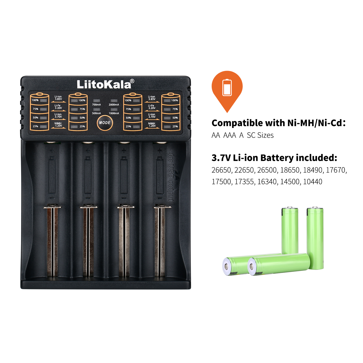 LiitoKala Lii-402 Charger-LiitoKala Charger-LiitoKala Power CO.,LTD